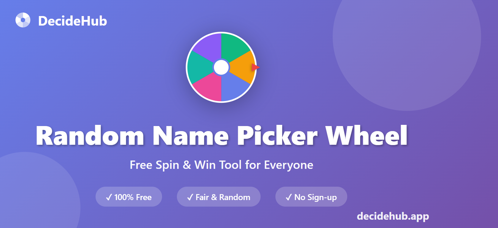 Random Name Picker Wheel: Free Spinner for Classroom & Raffles